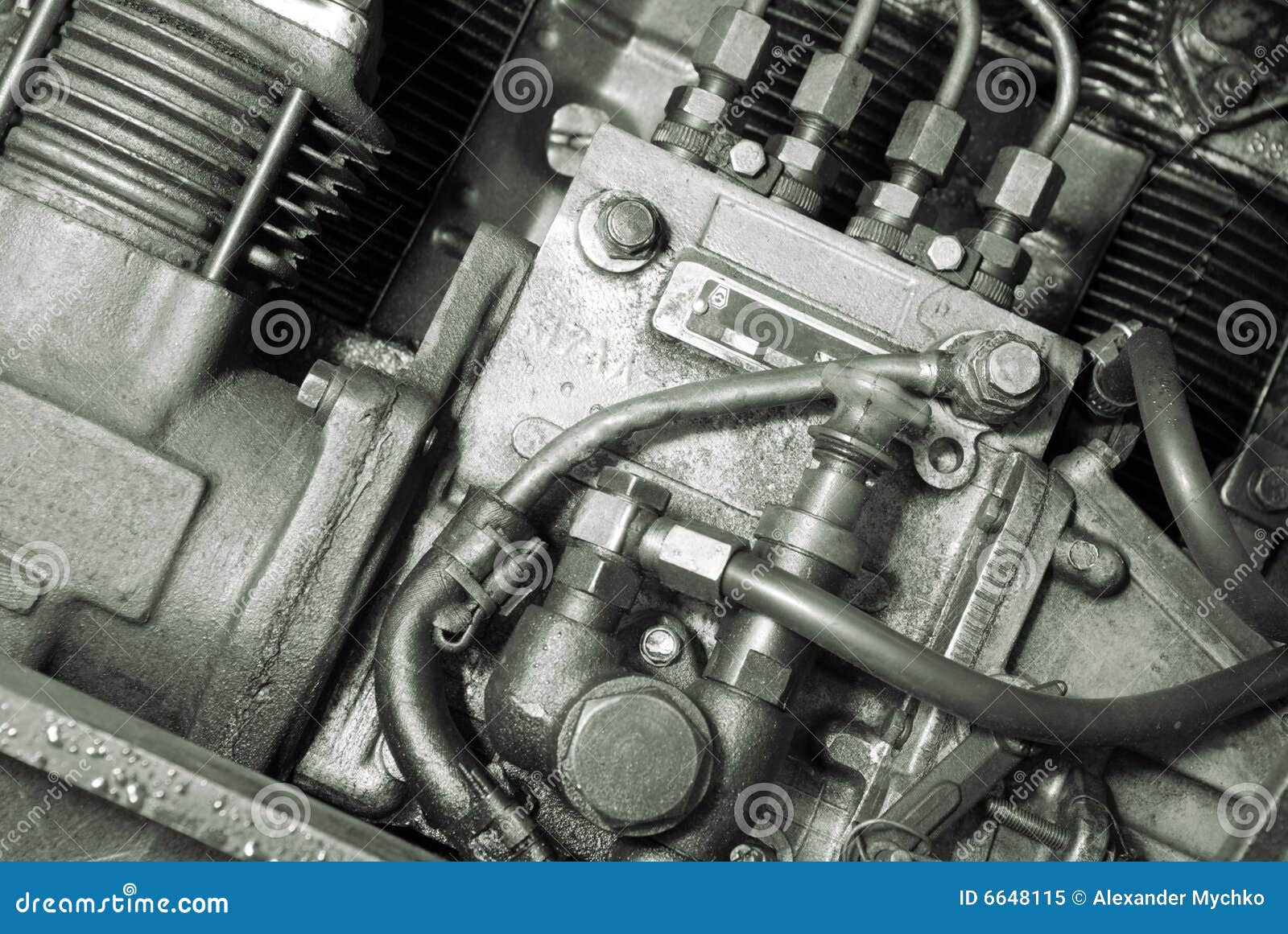 Automobile mechanism stock image. Image of parts, technology - 6648115