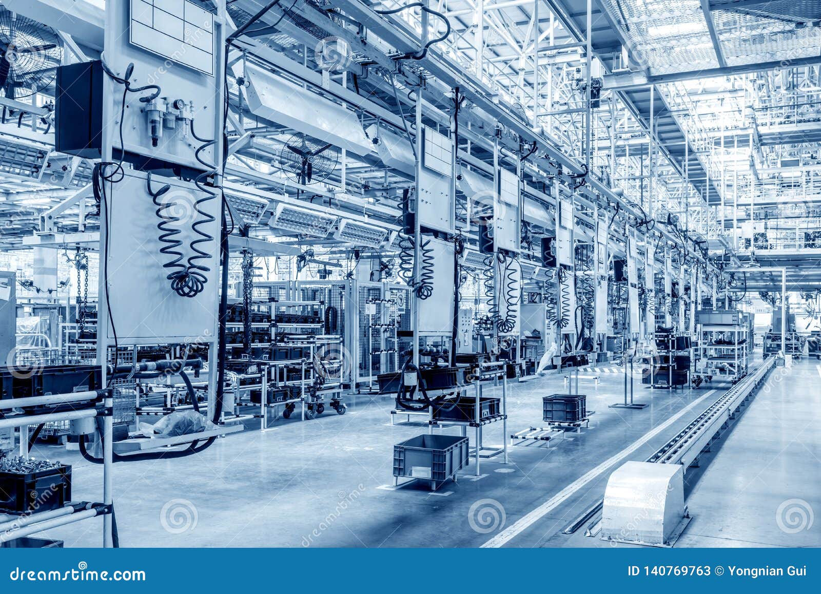 Automobile production line stock image. Image of automated - 140769763