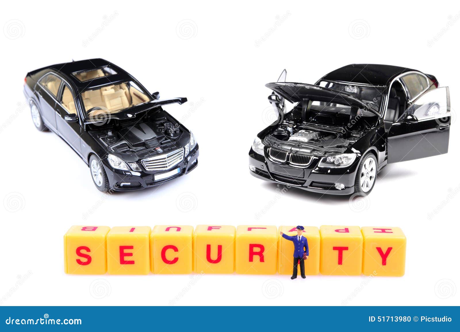 Automobile security stock photo. Image of grill, black - 51713980