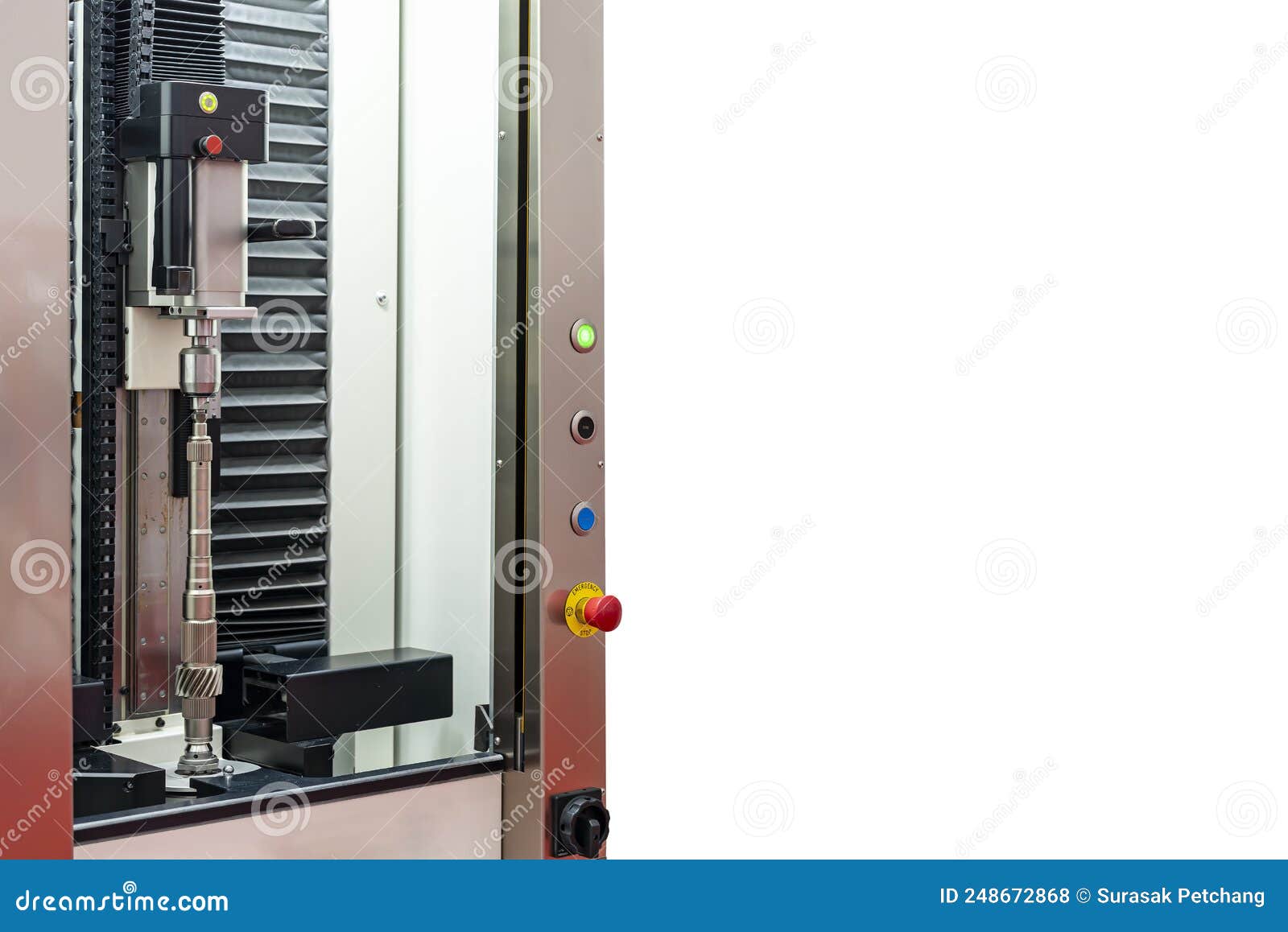 Automobile Setup on Rotate Chuck of High Technology Precision Measuring ...