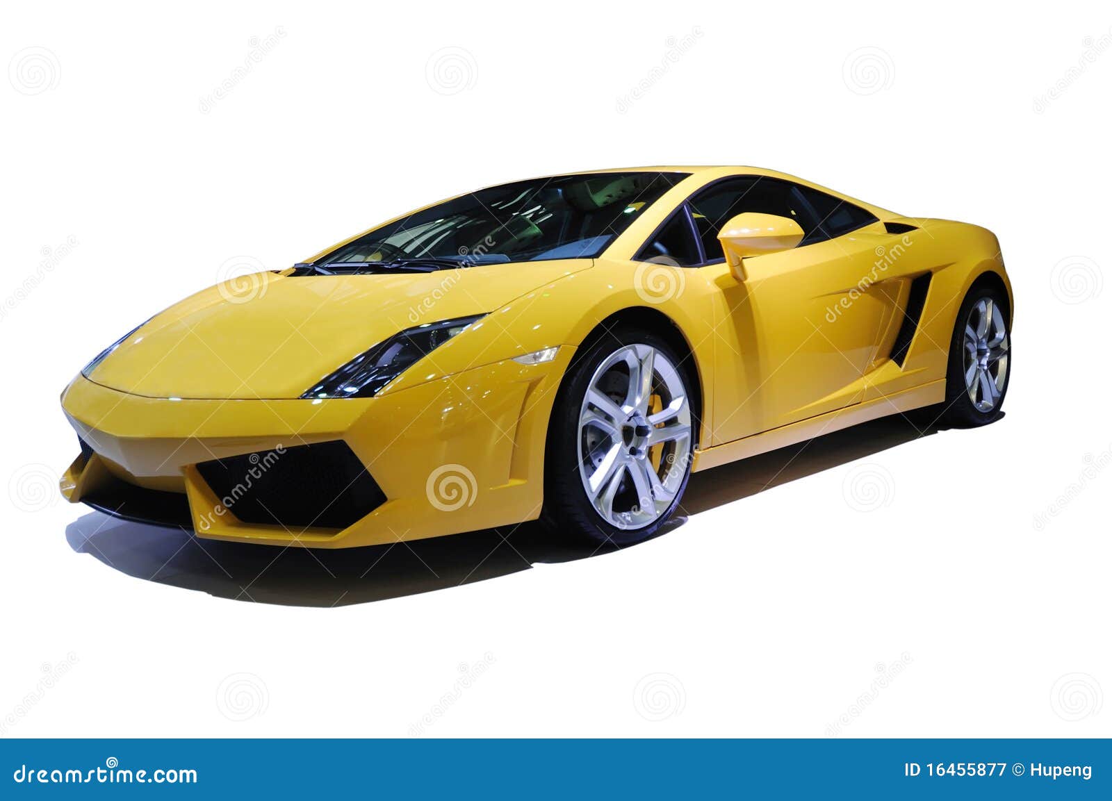 Automobile sportiva gialla fotografia editoriale. Immagine di mercato ...