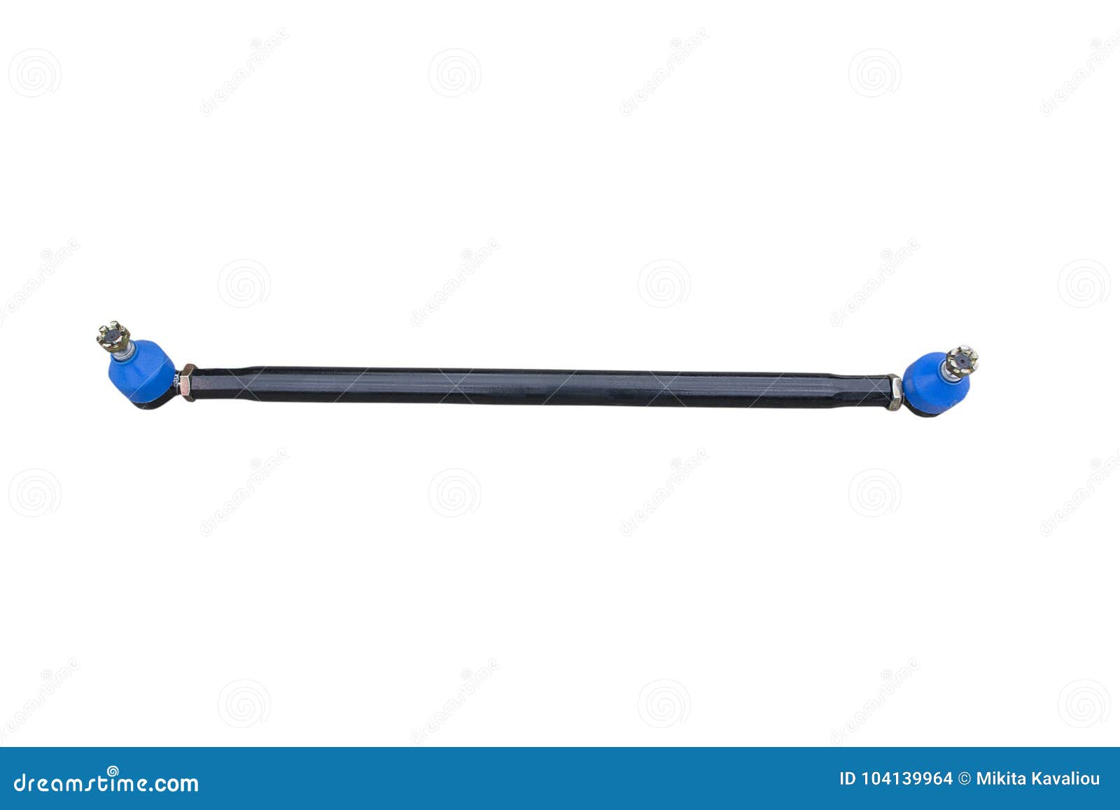 Automobile Steering Rod Tip Isolated Stock Photo - Image of auto ...