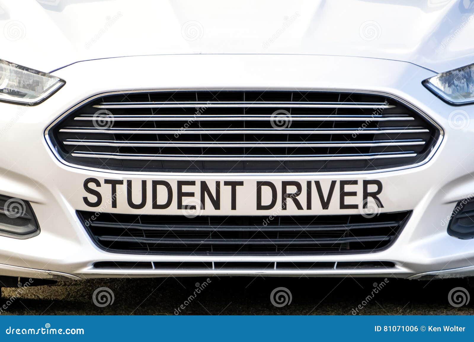 Student Driver Vehicle Stock Photo | CartoonDealer.com #122367708