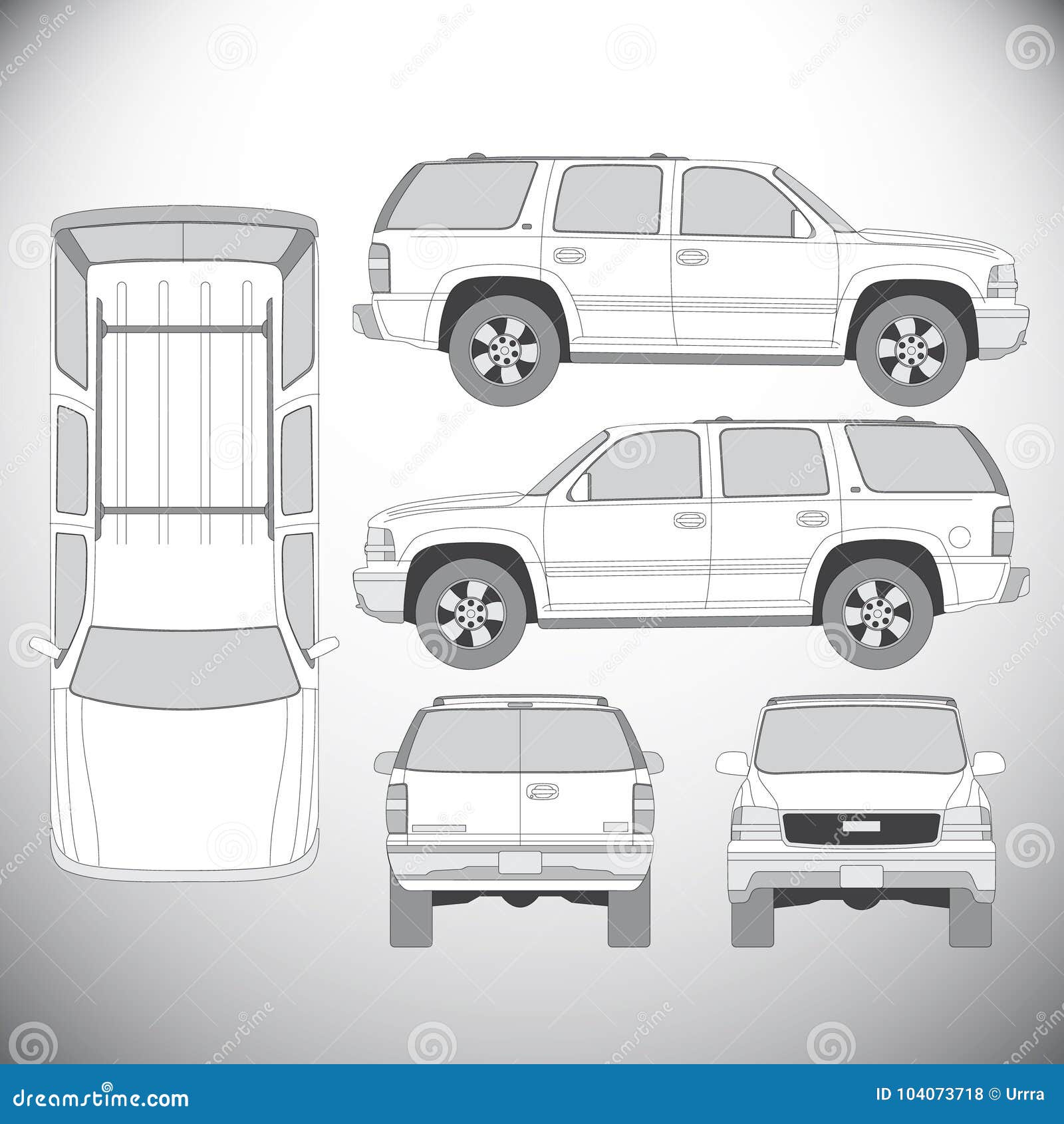Automobile.Template for Graphic Design Stock Vector - Illustration of ...