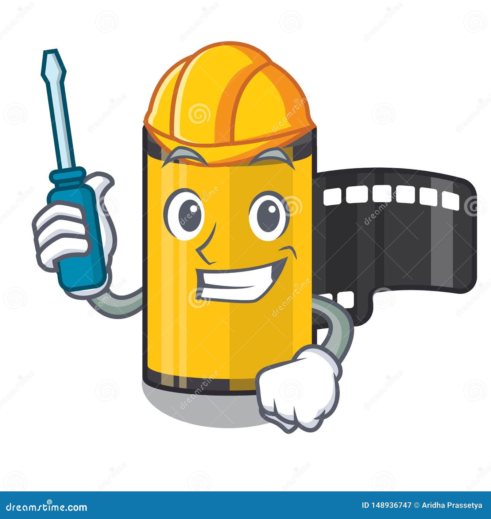 Automotive Camera Roll in the Cartoon Drawer Stock Vector ...