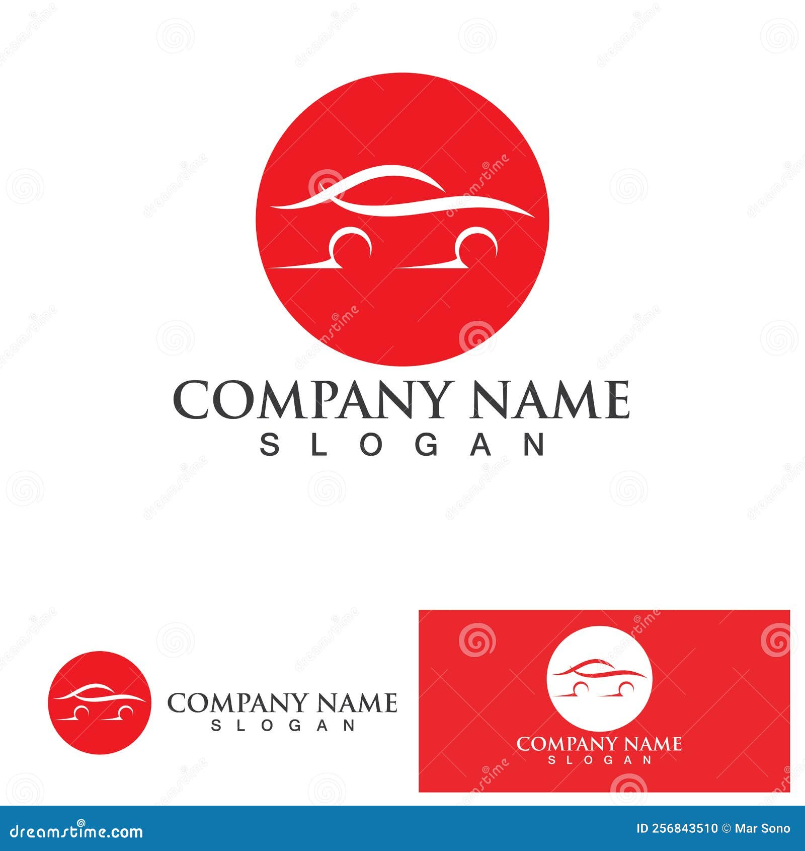 Automotive Car Logo and Symbol Vector Stock Vector - Illustration of ...