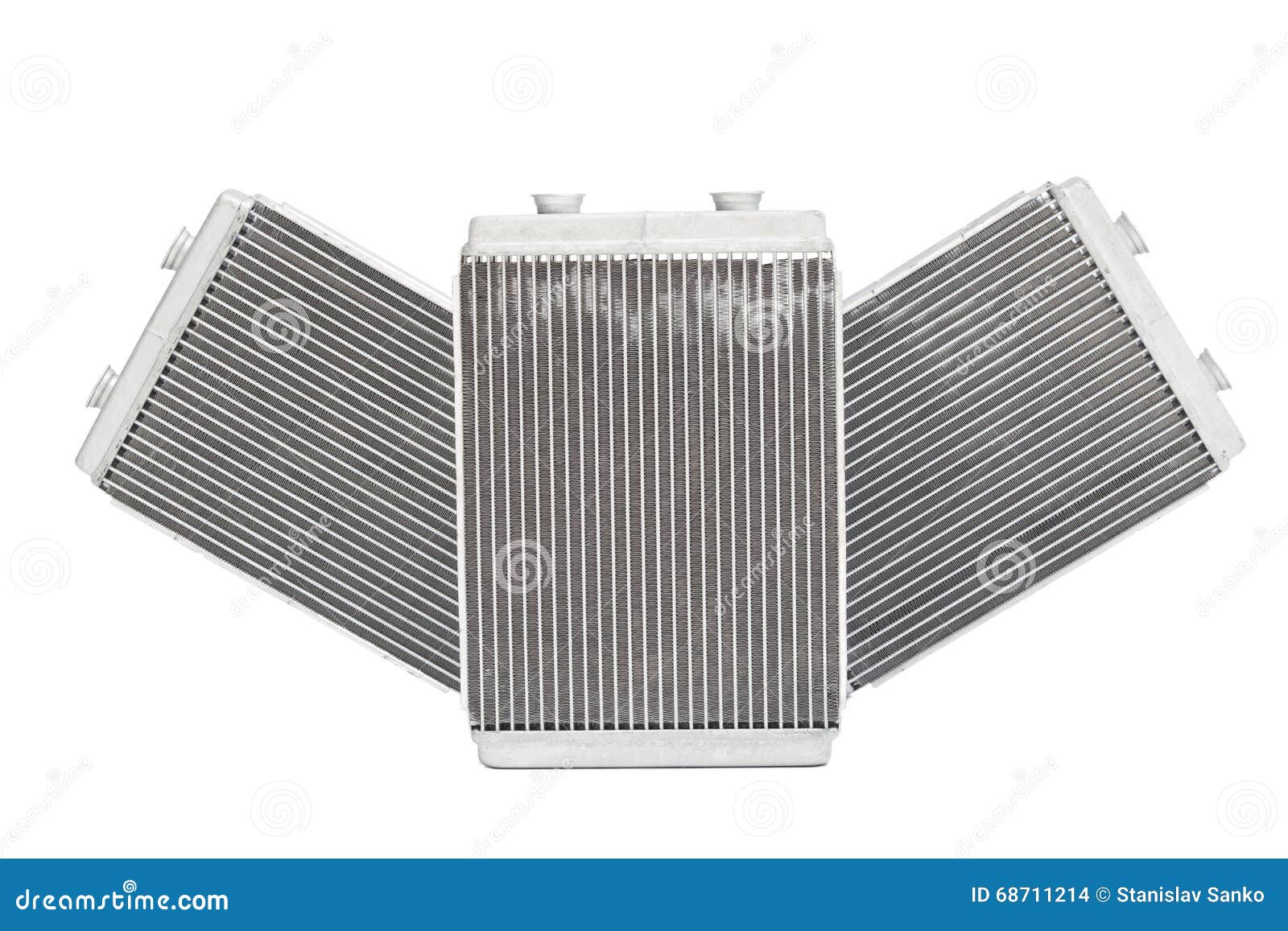 Automotive Cooling Radiators. Stock Photo - Image of interchanger ...