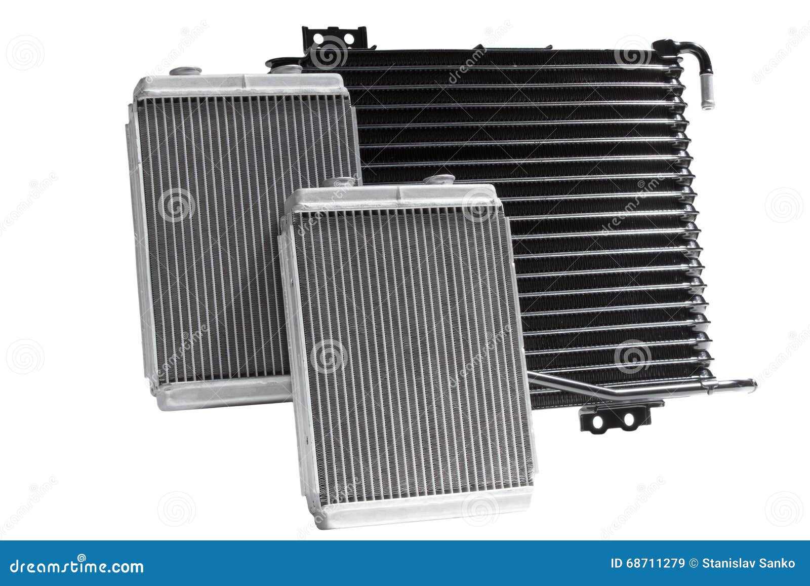 Automotive Cooling Radiators. Stock Image - Image of radiators, firing ...
