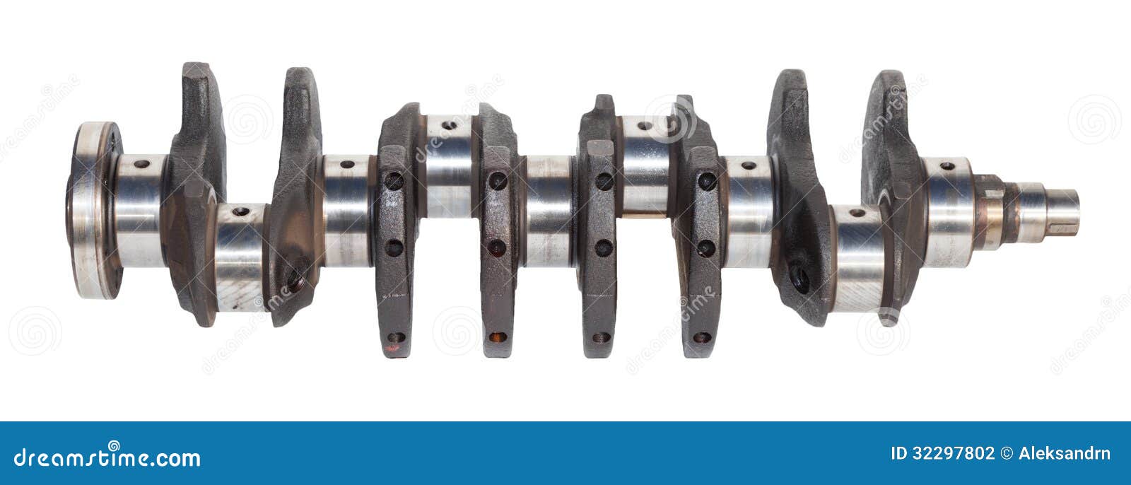 Automotive crankshaft stock photo. Image of automobile - 32297802