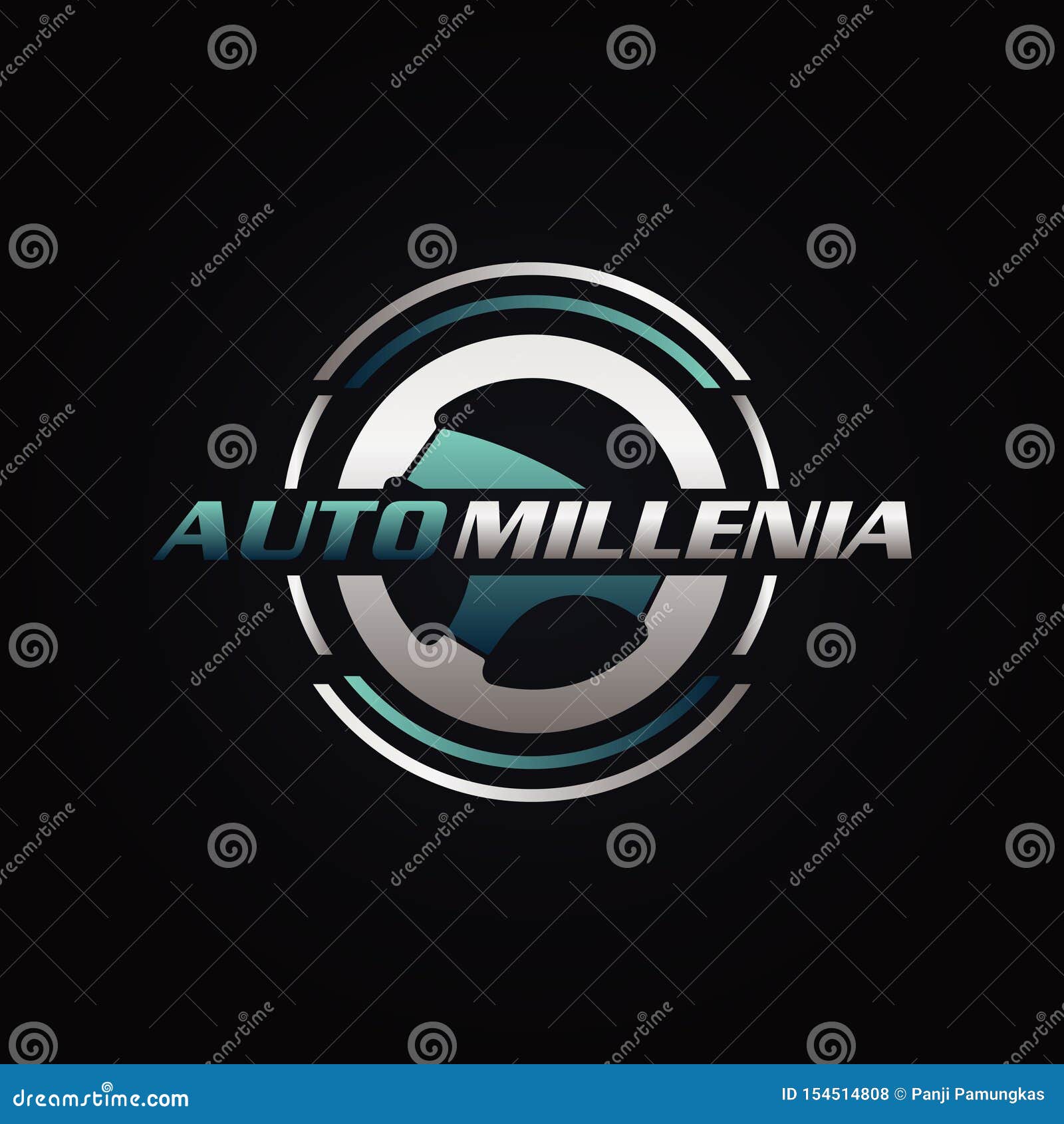 Automotive Driving Steer Logo Design Stock Illustration - Illustration ...