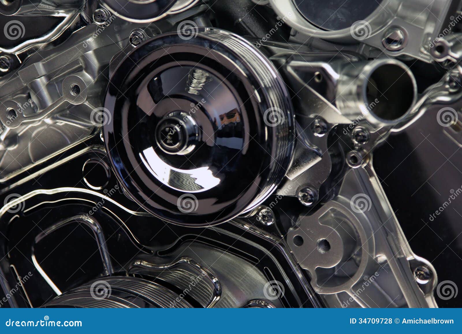 Automotive Engine Close Up stock photo. Image of fuel - 34709728