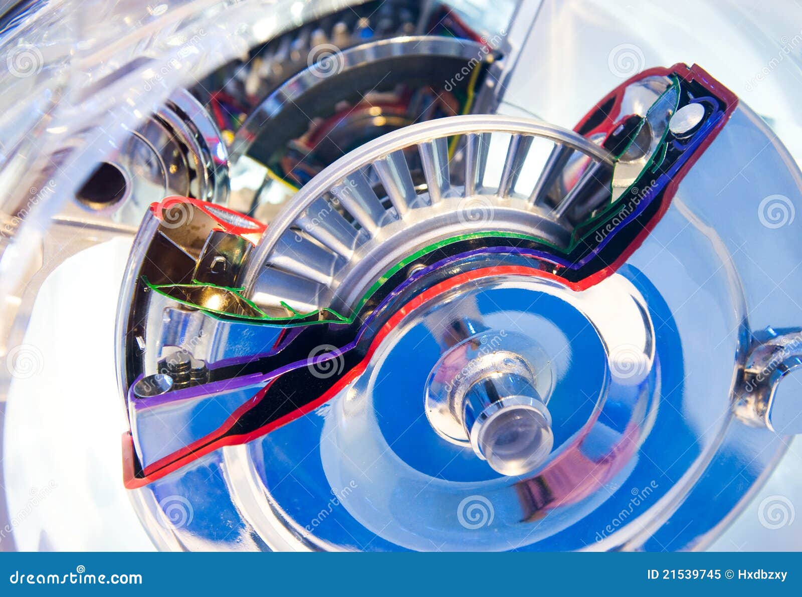 Automotive Engine Components Stock Image - Image of automotive, high ...