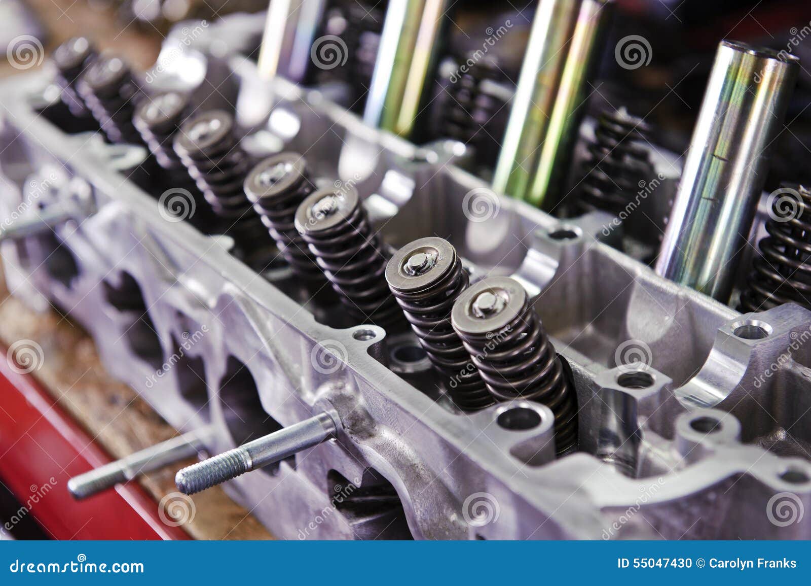 Automotive Engine Components Stock Photo - Image of occupation, motor ...