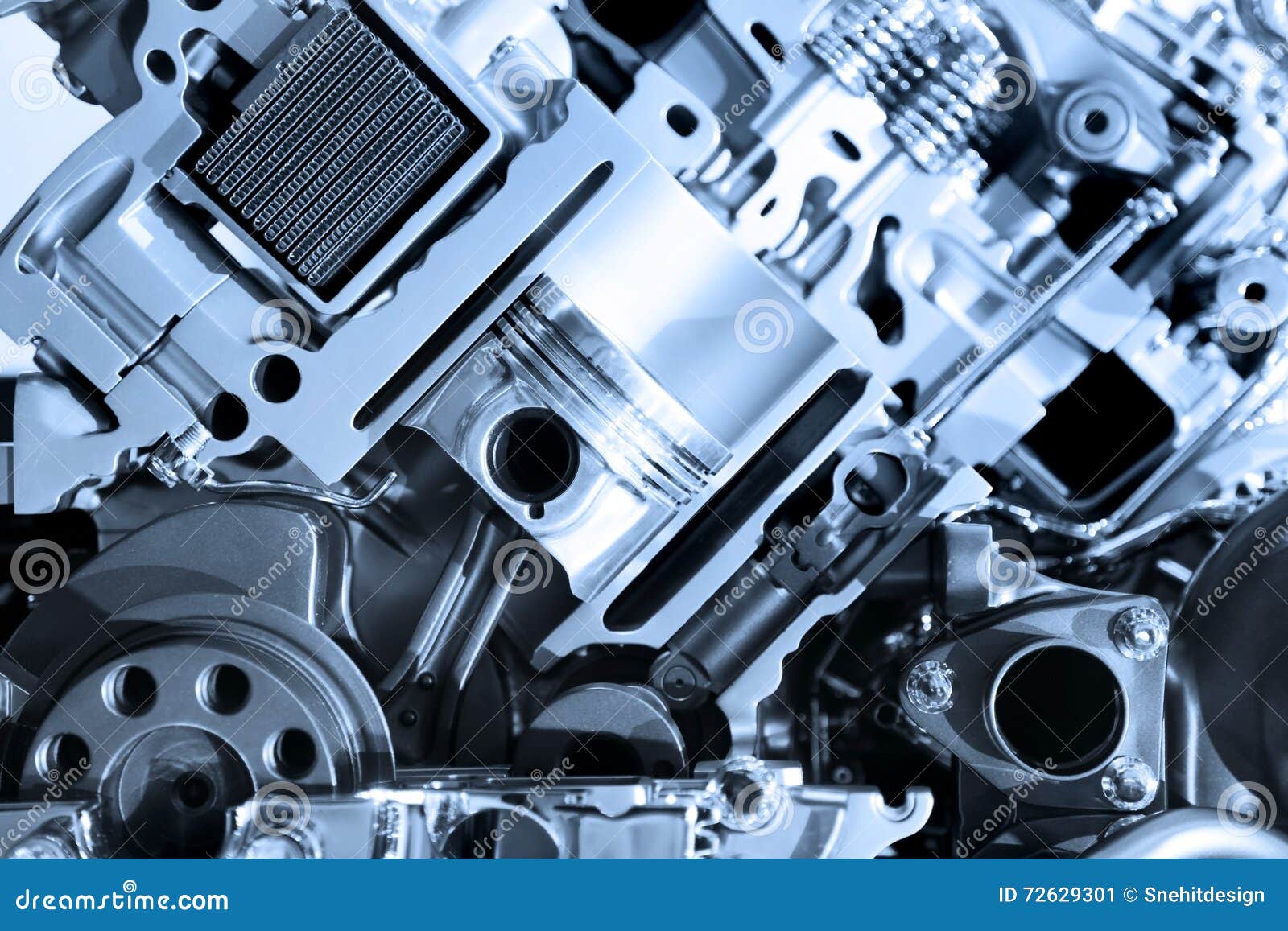 Automotive engine stock image. Image of mechanics, fuel - 72629301