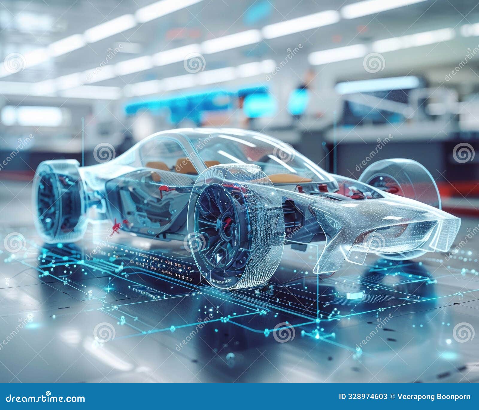 Automotive Engineer Revolutionizes EV Design with AI Technology Stock ...