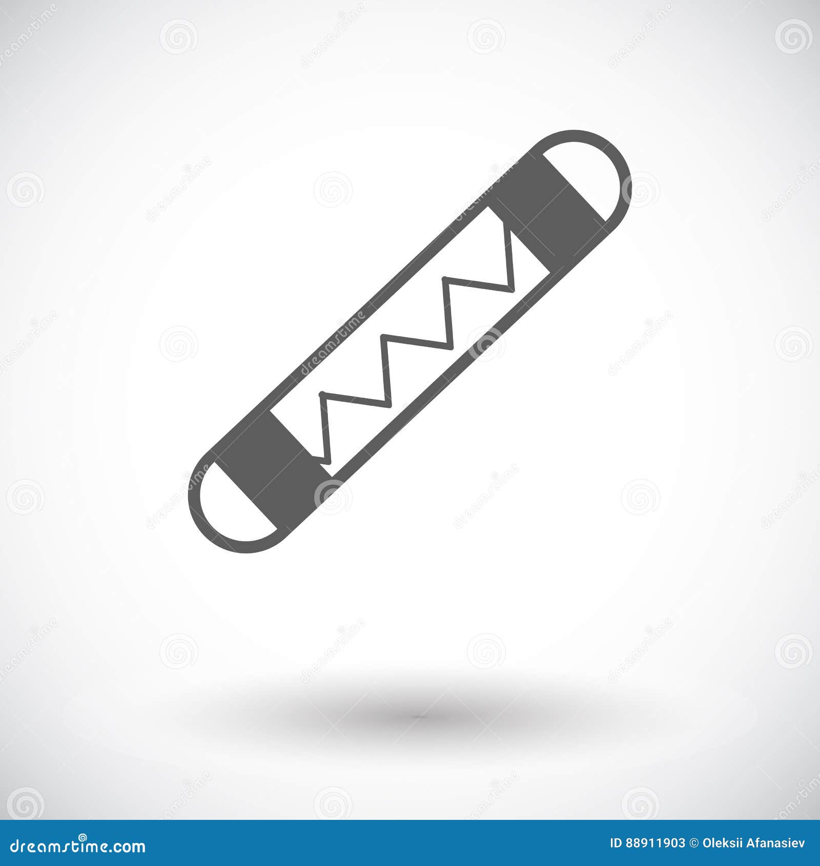 Automotive Fuse Single Icon. Stock Vector - Illustration of icon ...