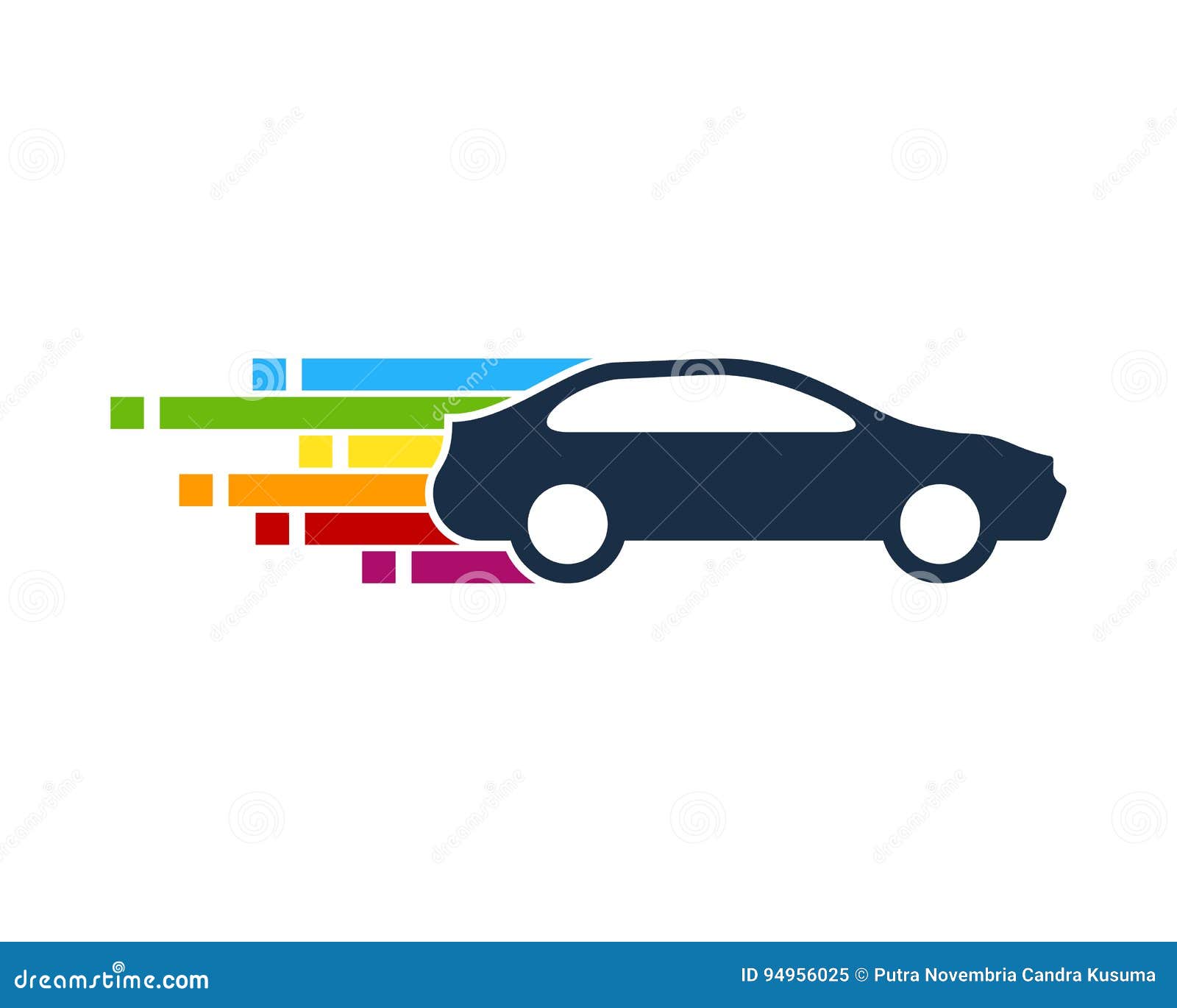Automotive Icon Logo Design Element Stock Vector - Illustration of fast ...