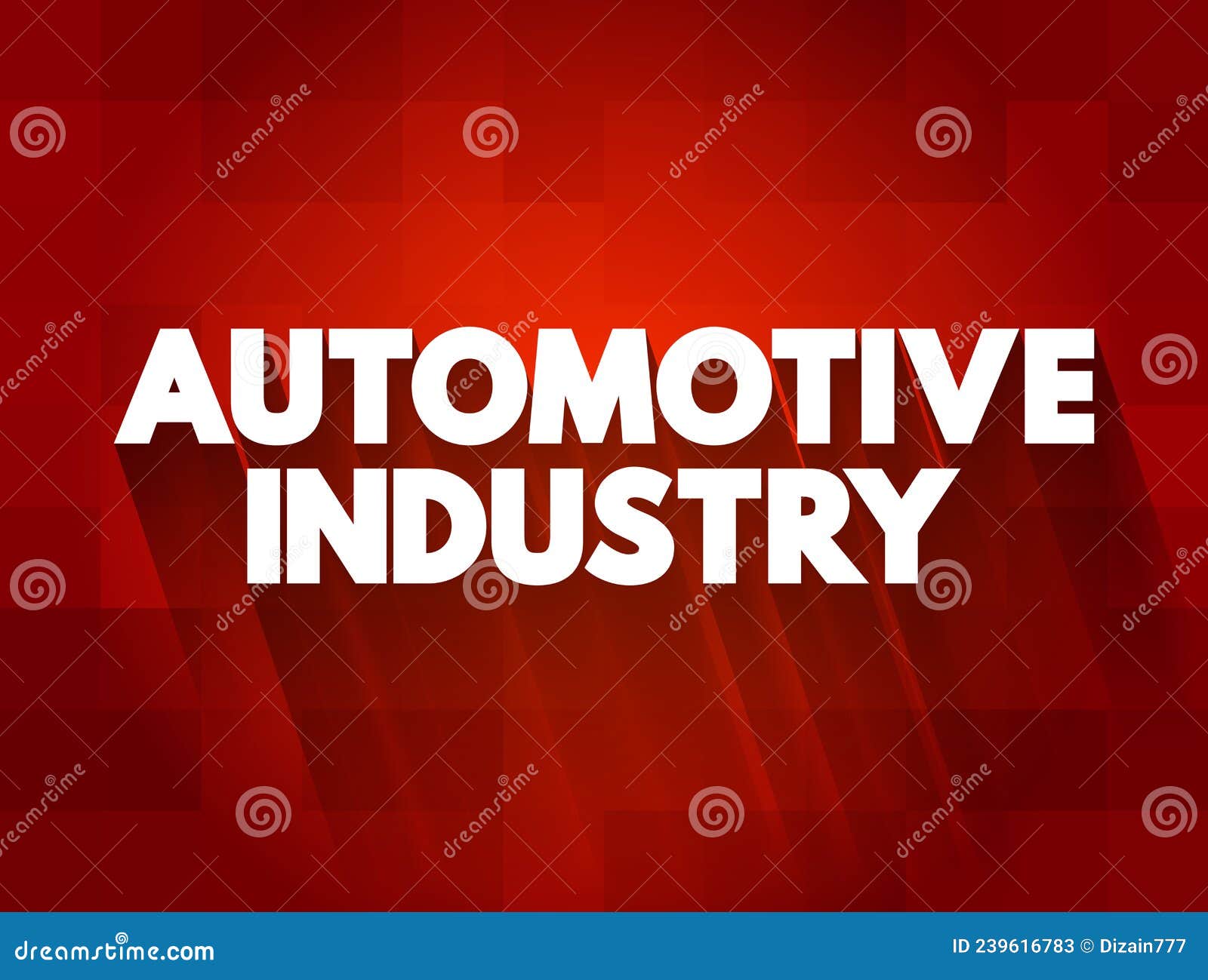 Automotive Industry Text Quote, Concept Background Stock Image - Image ...