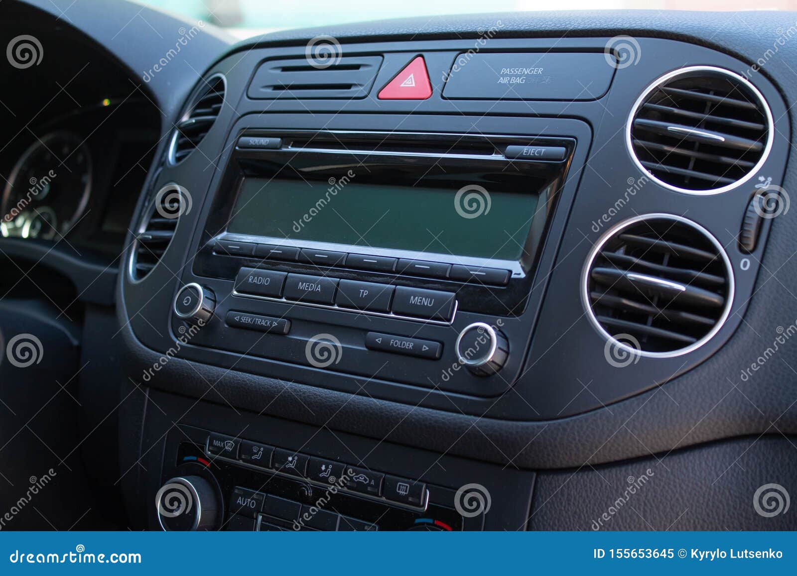 Automotive Interior, Dashboard Close Up Stock Image - Image of cold ...