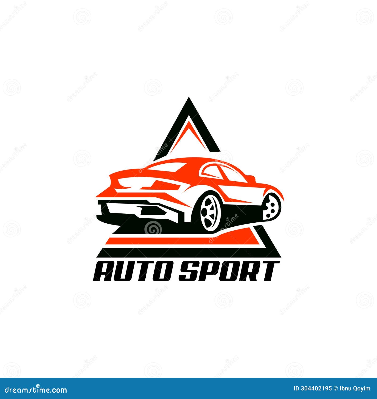 Automotive Modification Car Triangle Logo Design Vector Illustration ...