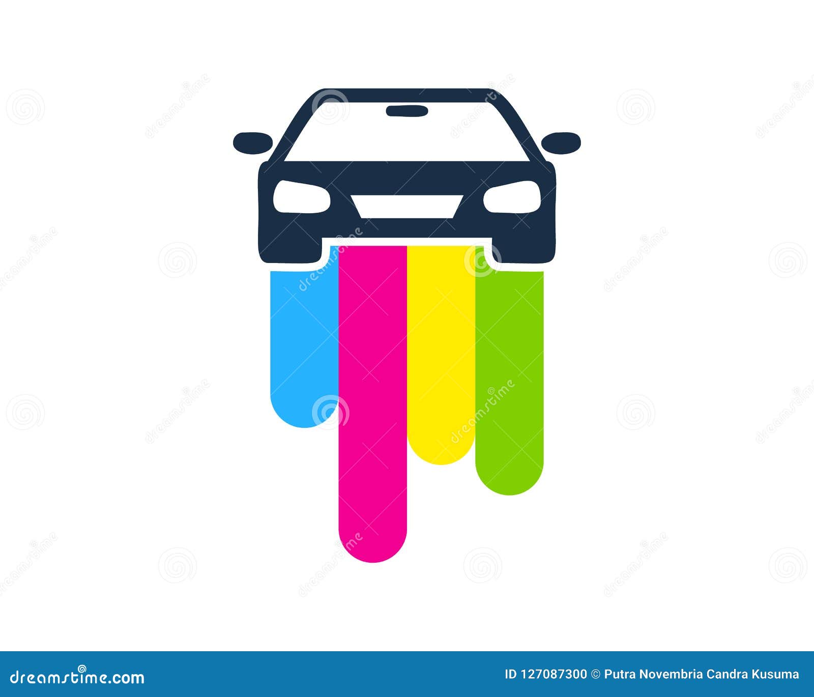 Automotive Paint Logo Icon Design Stock Vector - Illustration of ...