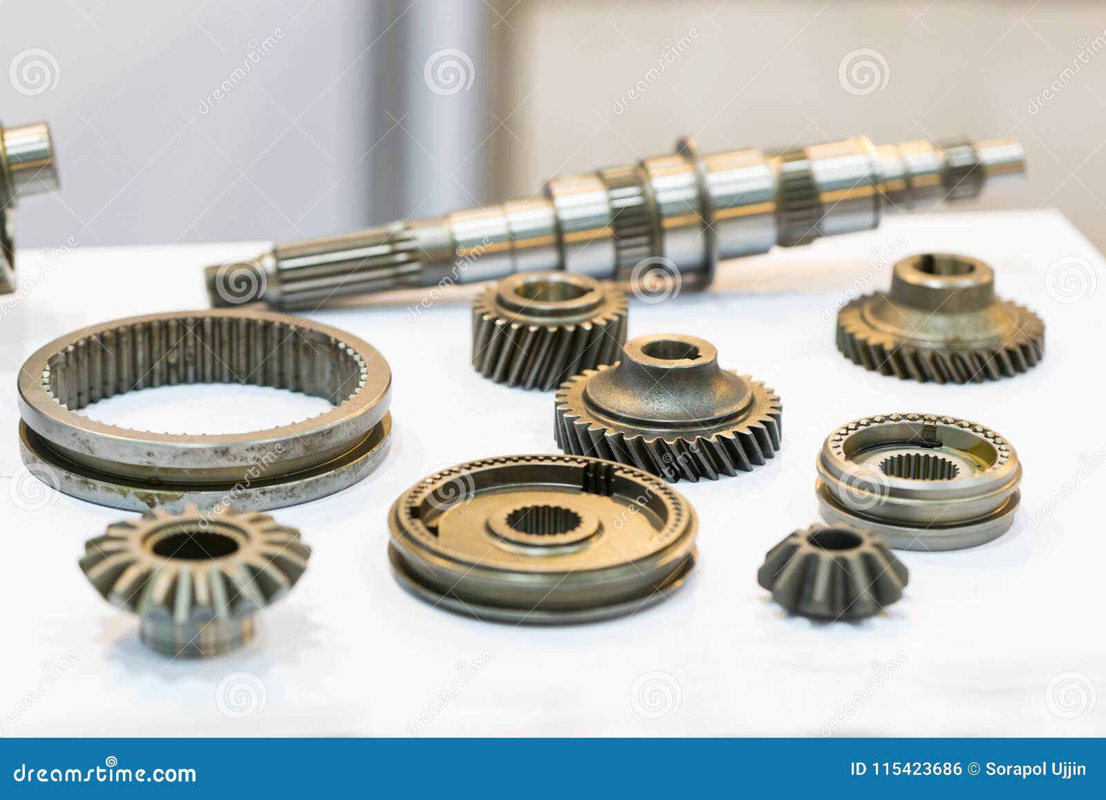Automotive Part Production by Hot Forging Process Stock Photo - Image ...