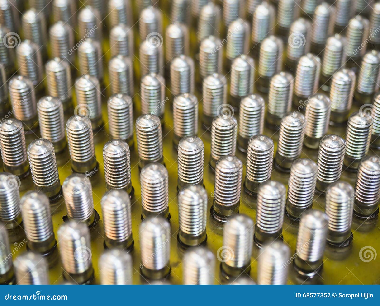 Automotive Parts High Precision Stud Bolt Stock Photo - Image of ...