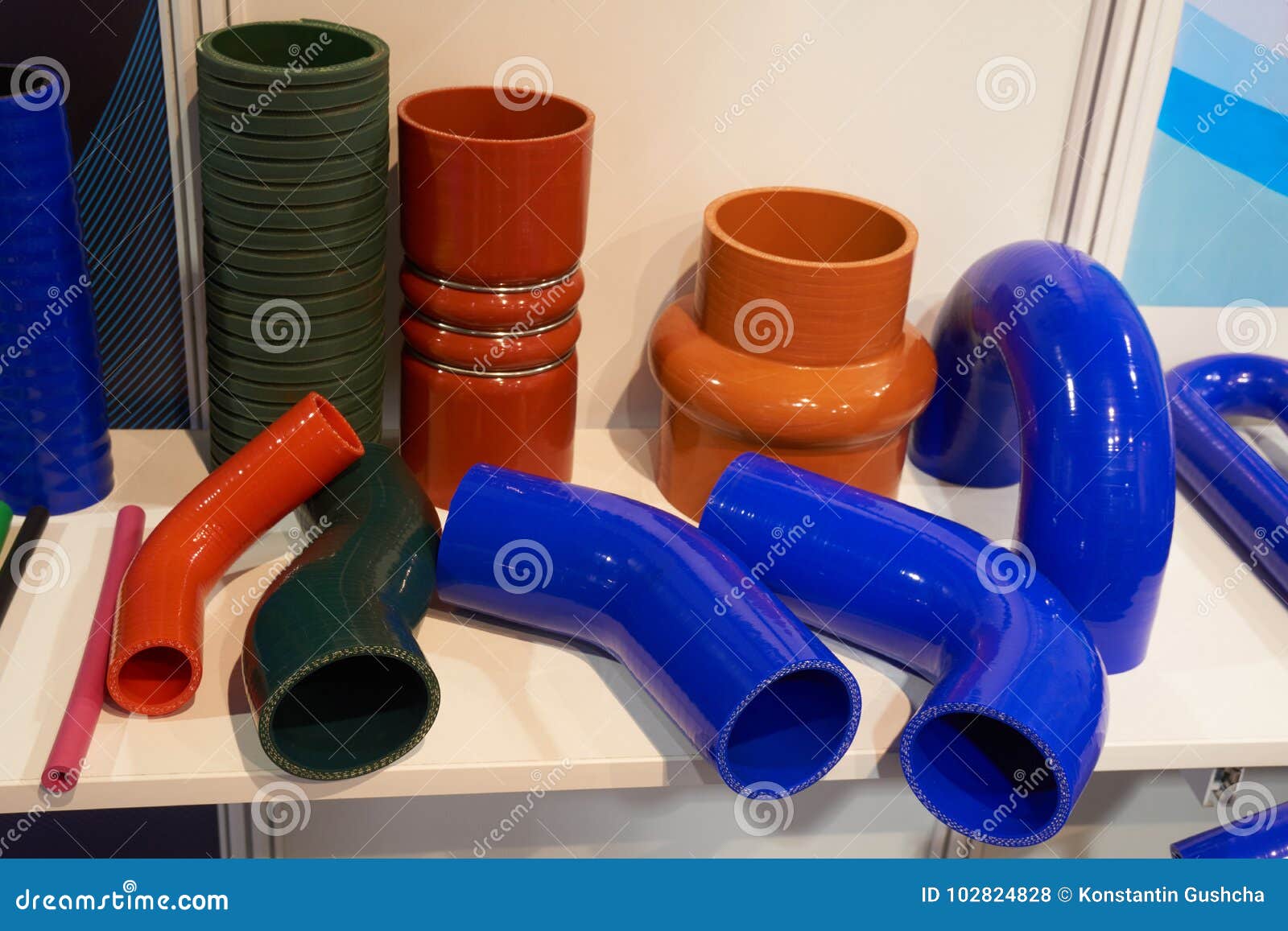 Automotive rubber pipes stock photo. Image of mechanical - 102824828