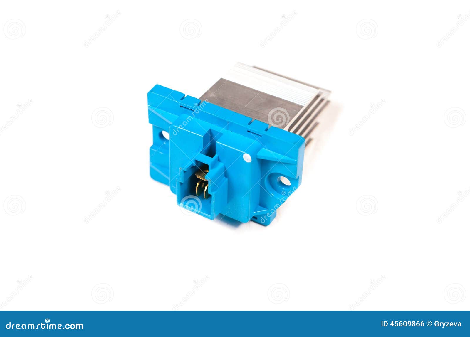 Automotive Sensor Isolated on White Background Stock Photo - Image of ...