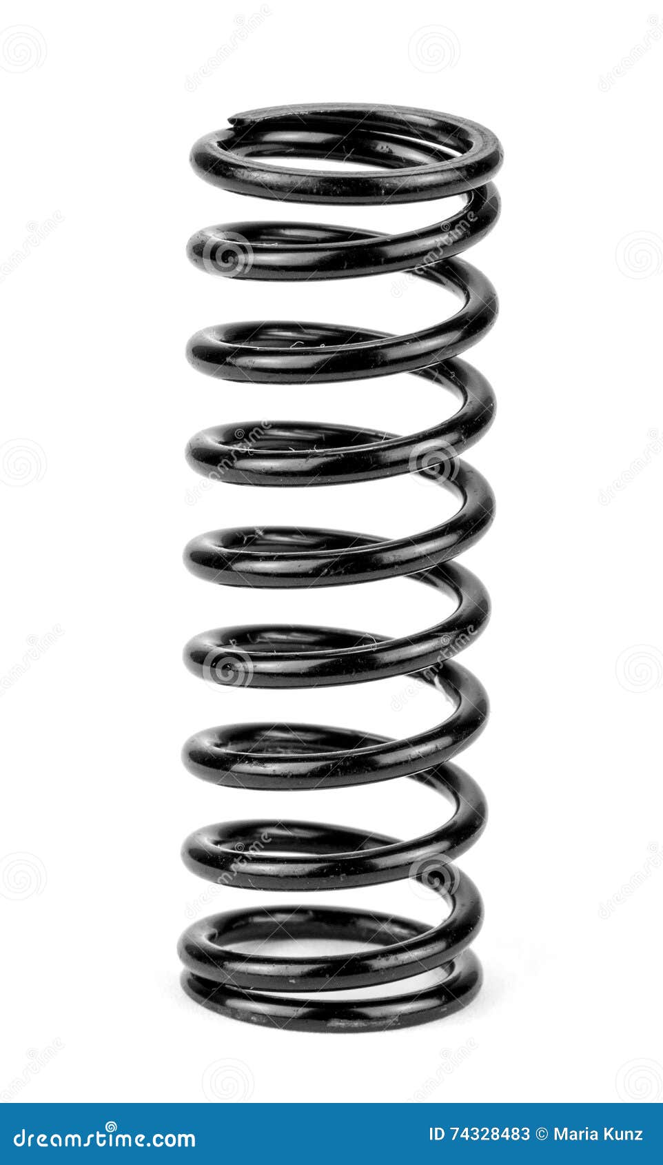 Automotive Suspension Springs Stock Image - Image of machine, absorber ...