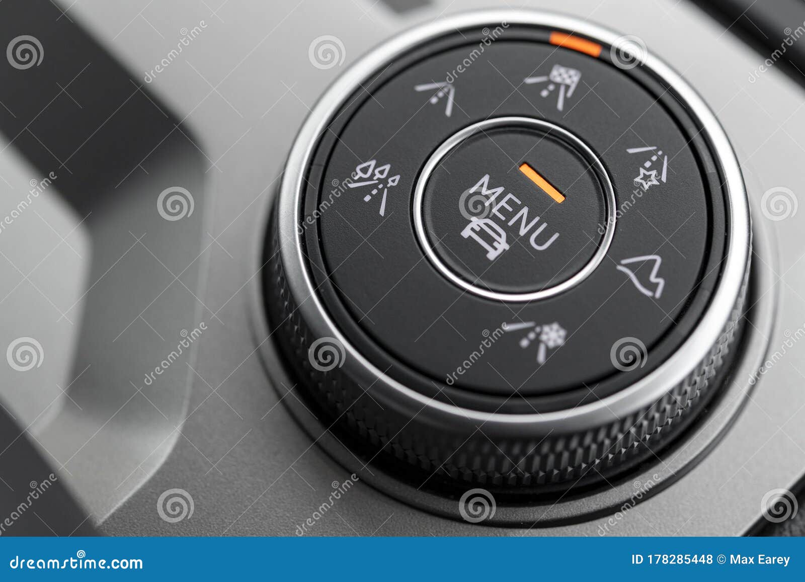 Automotive Terrain Selector for an SUV Stock Photo - Image of detail ...