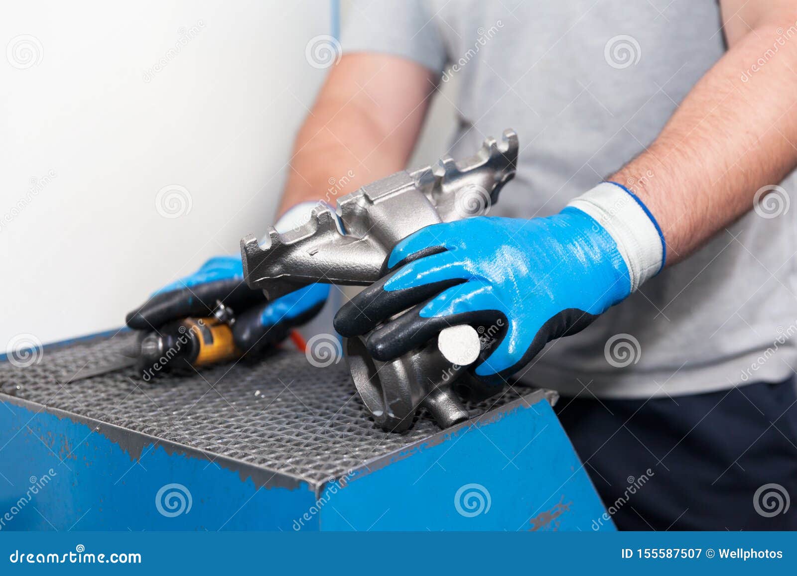 Manual Work in Production of Vehicle Part in the Automotive Industry ...