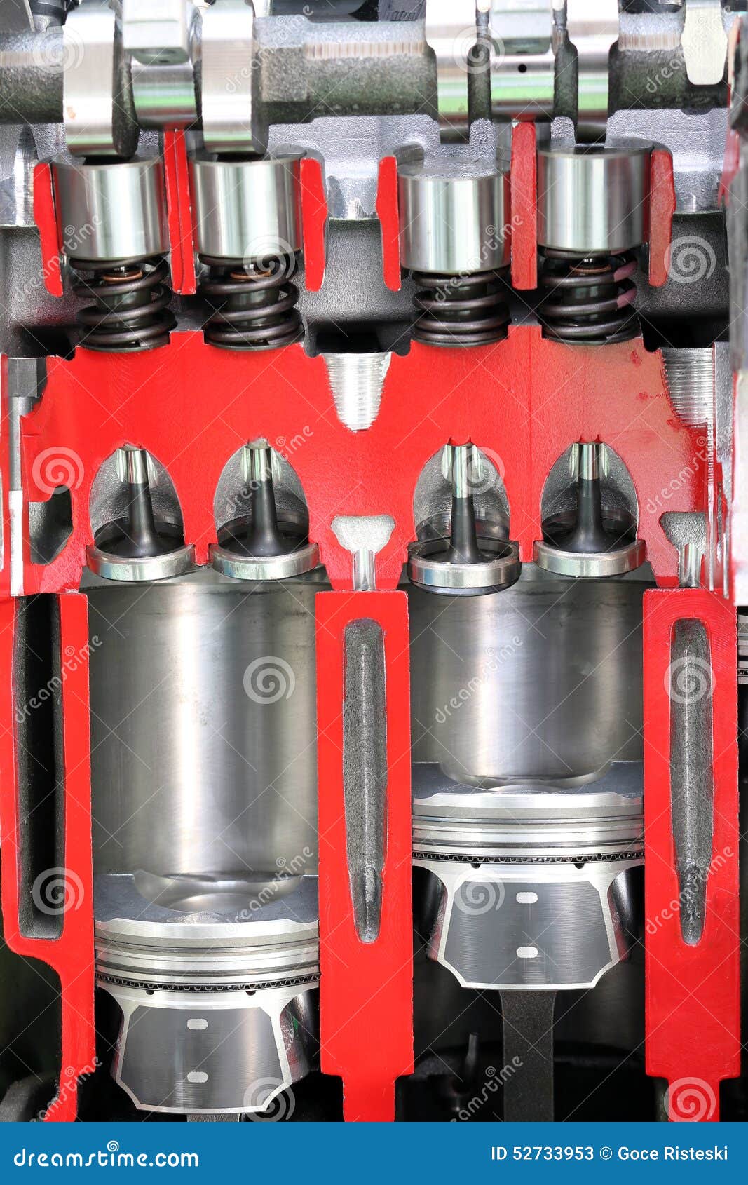 Automotorkolben stockbild. Bild von technik, sonderkommando - 52733953