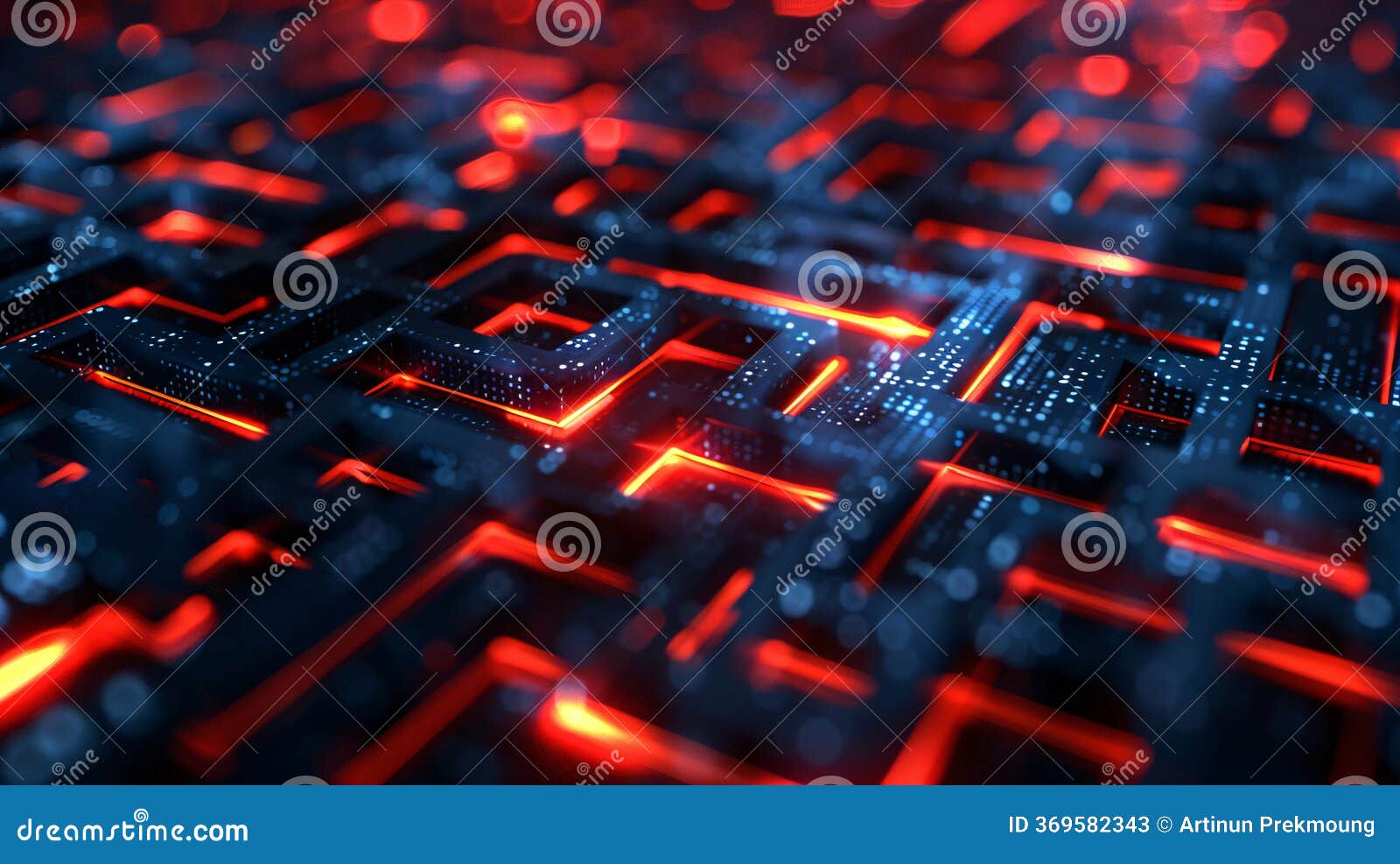 Autonomous AI Entity Navigating A Digital Maze, Demonstrating Learning ...