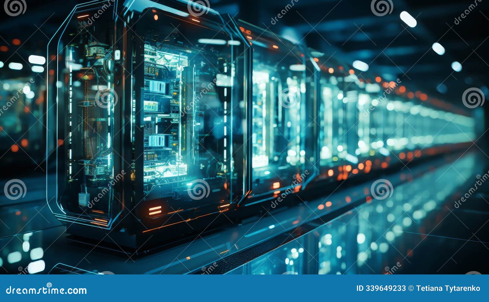 Autonomous Assembly of Artificial Intelligence Servers in a Futuristic ...