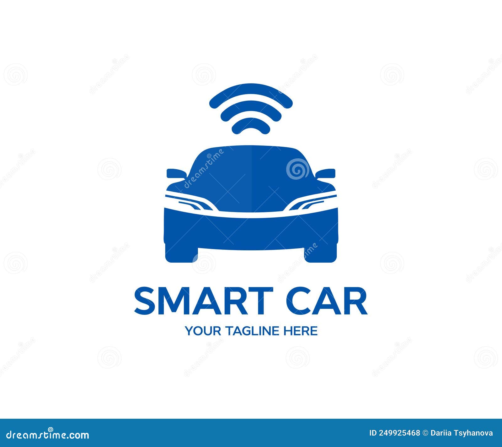 Autonomous Car, Electric Machine, Automotive Technology Logo Design ...