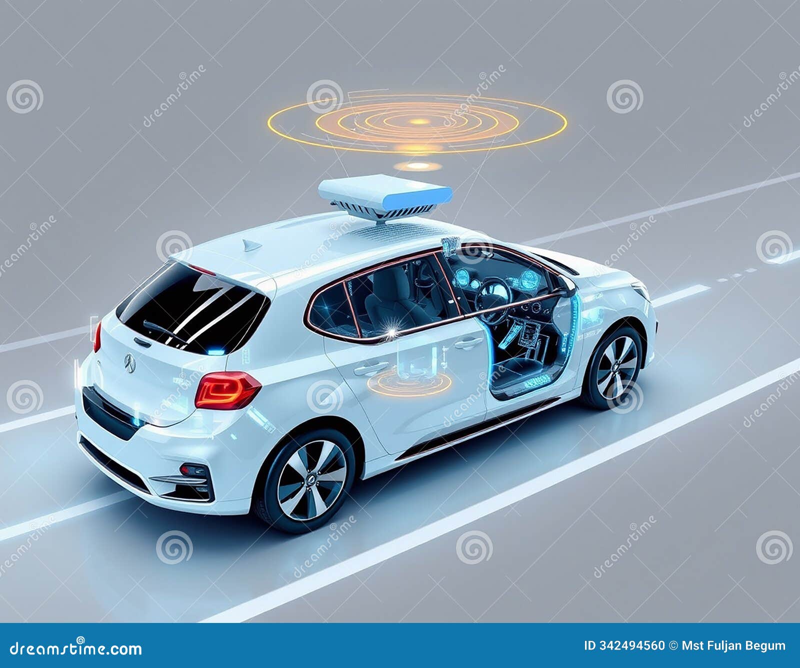 Autonomous Car Sensor System Concept Enhancing Safety for Driverless ...