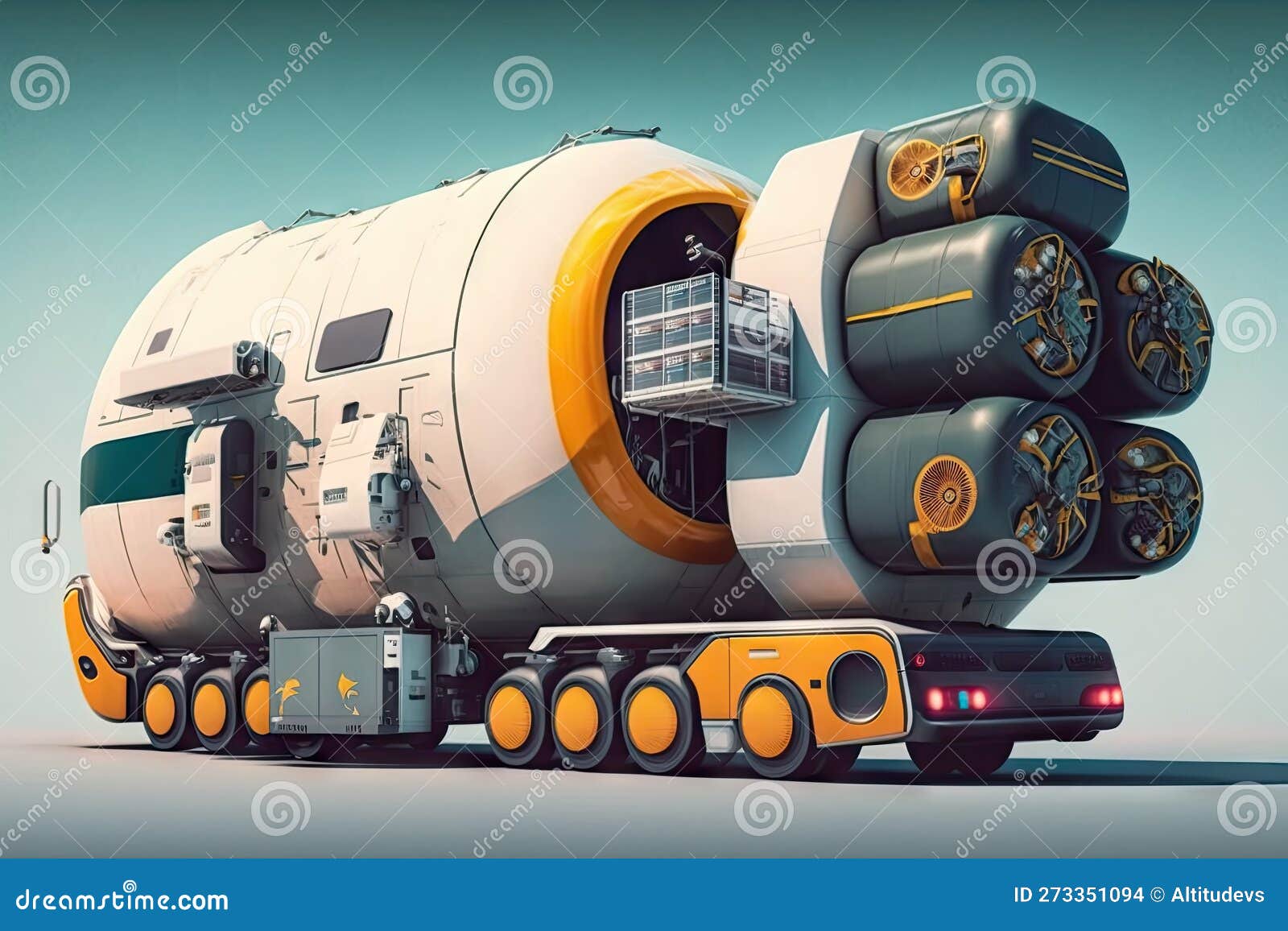 Autonomous Cargo Transport System, Transporting Goods from One ...