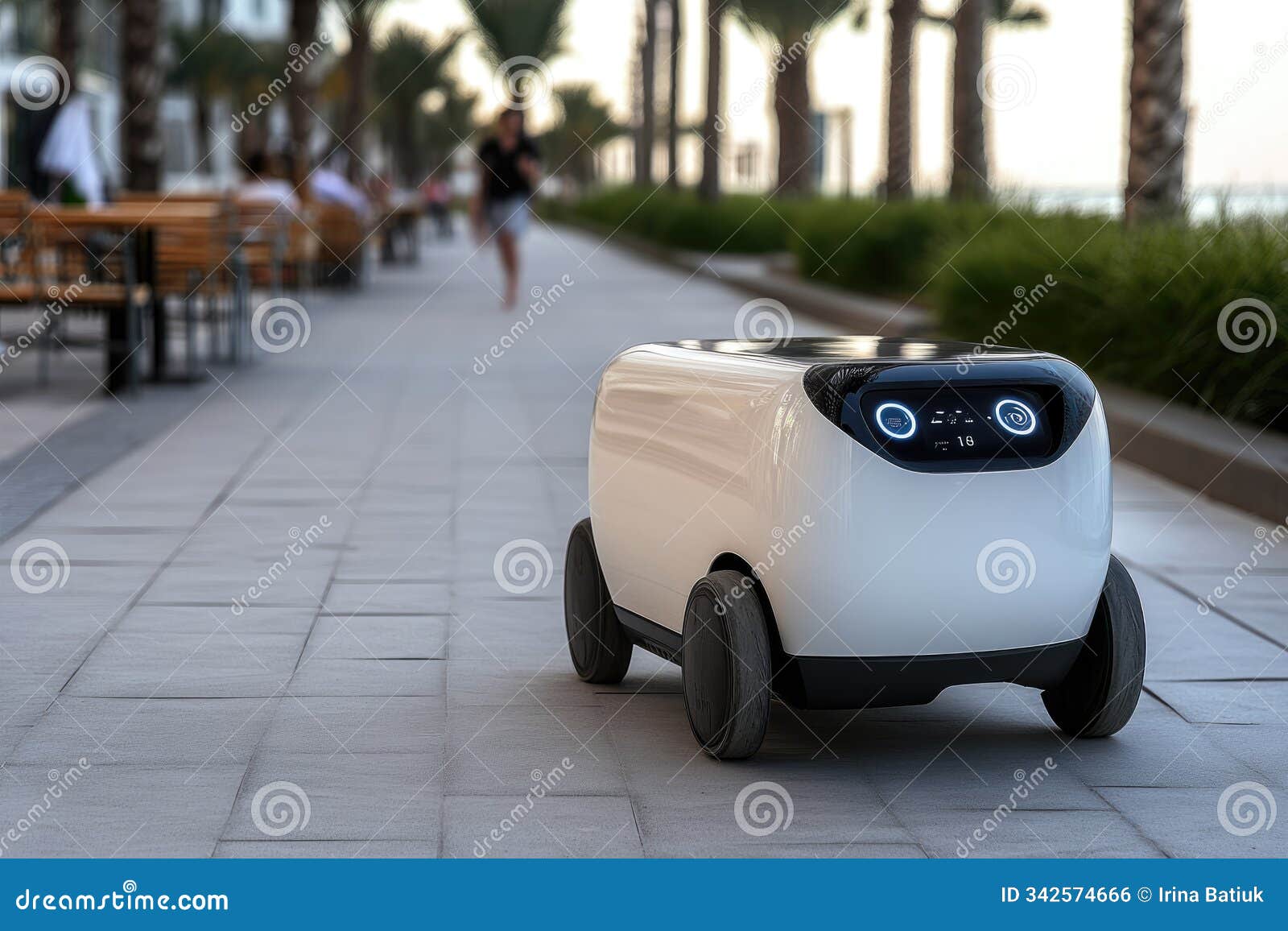 Autonomous Courier: Small Delivery Robot on Wheels , Advanced ...