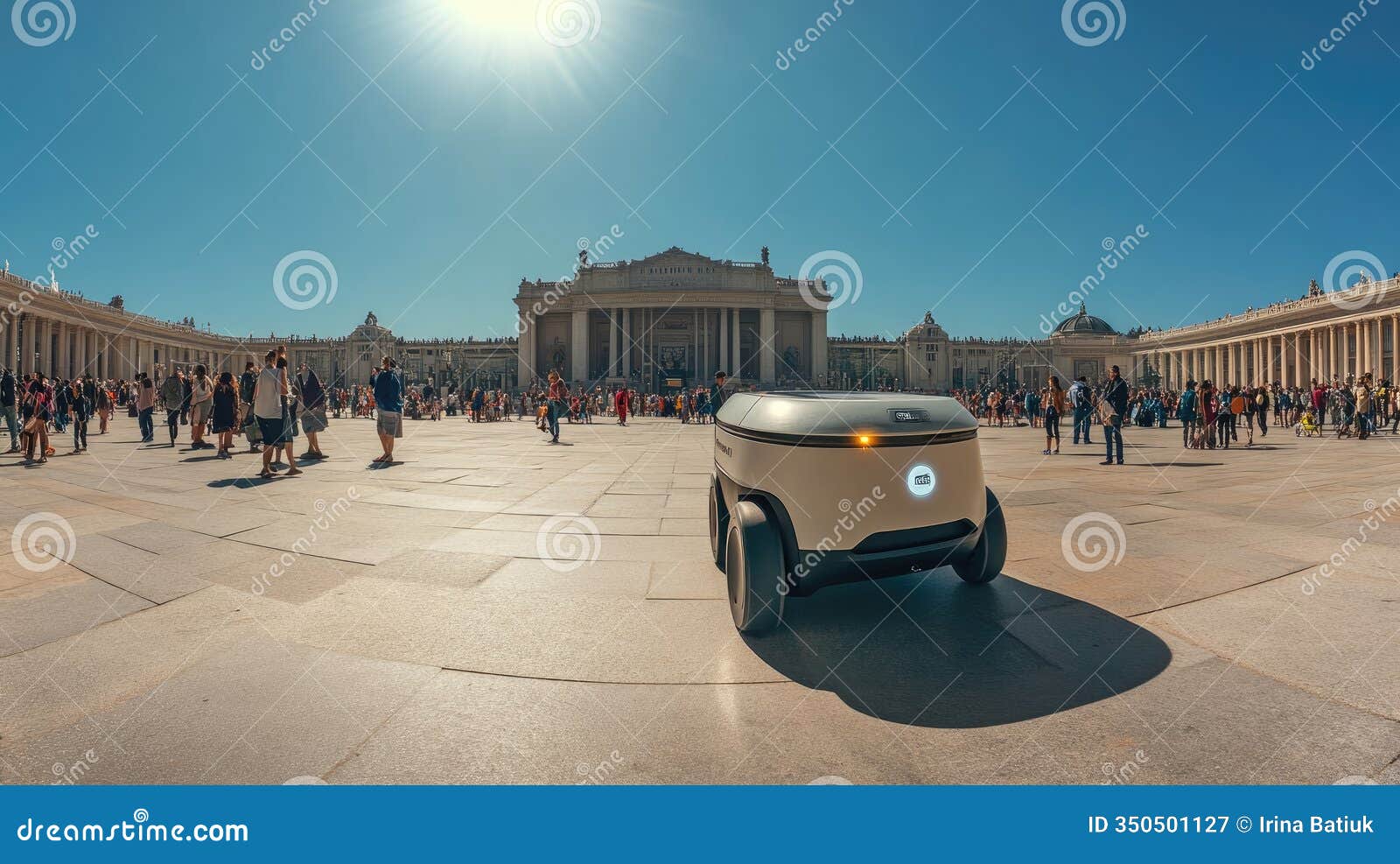 Autonomous Courier: Small Delivery Robot On Wheels , Advanced ...