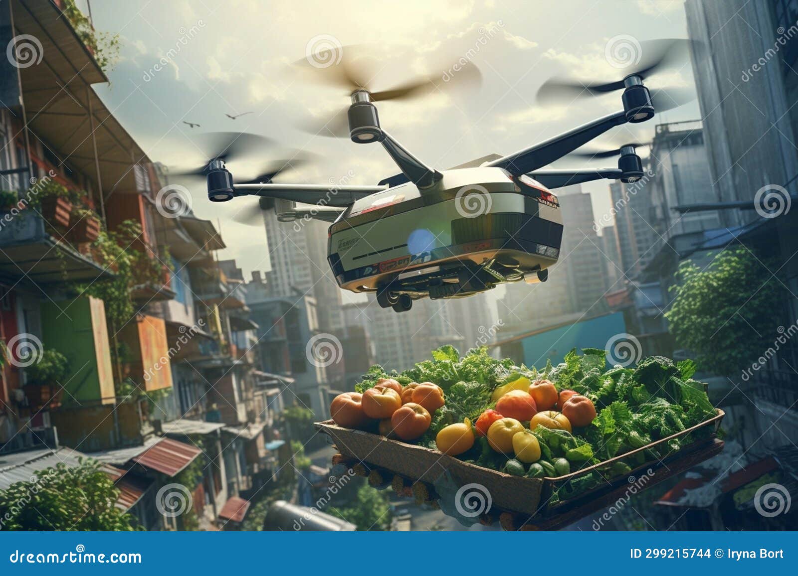 Autonomous Drones For Industrial Inspection Stock Photography ...
