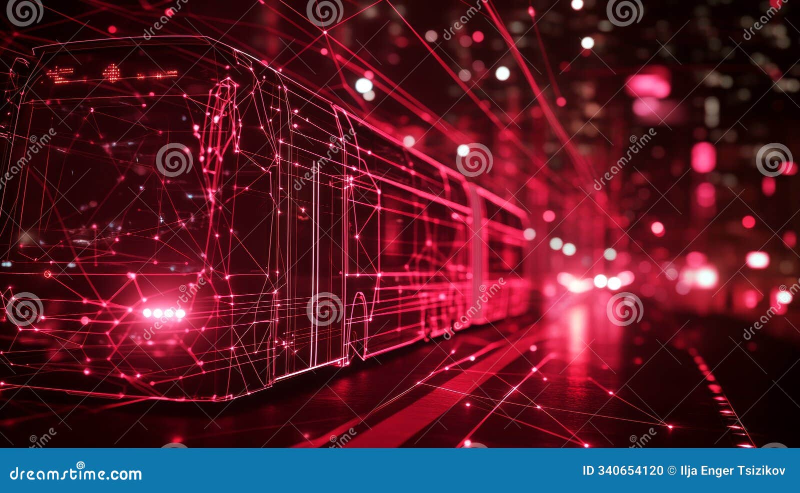 Autonomous Electric Bus in Smart City with Connection Network, Future ...
