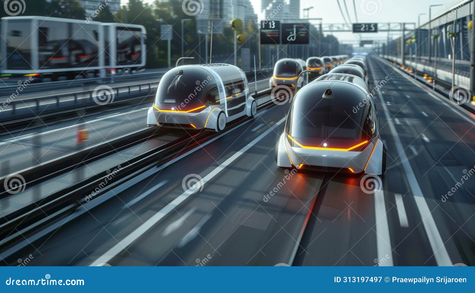 Autonomous Electric Vehicles on a Smart Highway with Digital Traffic ...