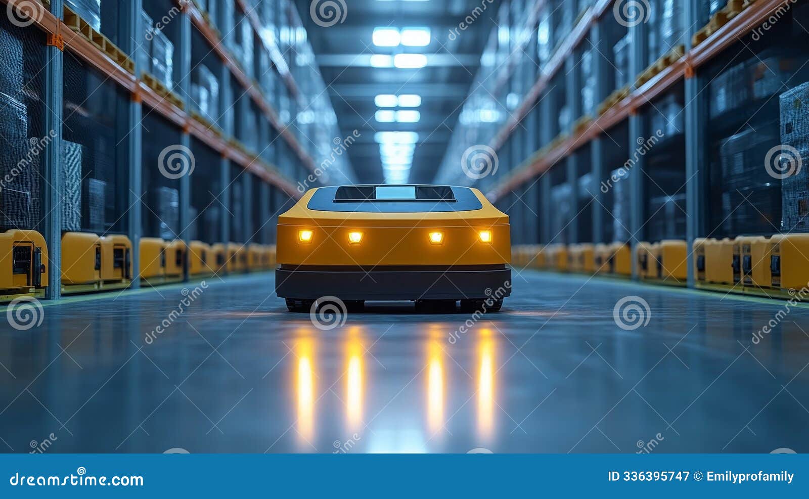 Autonomous Guided Vehicles Efficiently Navigating a Warehouse ...