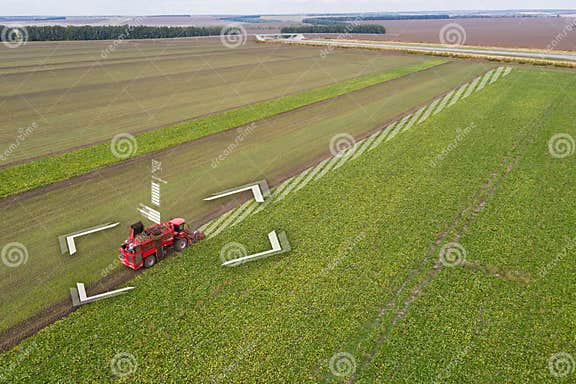Autonomous Harvester on the Sugar Beet Field. Stock Photo - Image of ... Autonomous Harvester on the Sugar Beet Field. Stock Photo - Image of ...