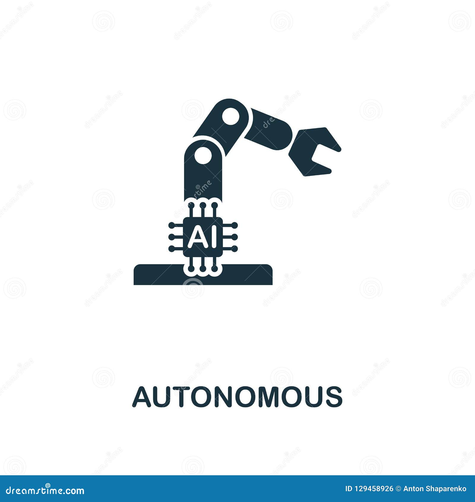 Autonomous Icon. Premium Style Design From Artificial Intelligence Icon ...
