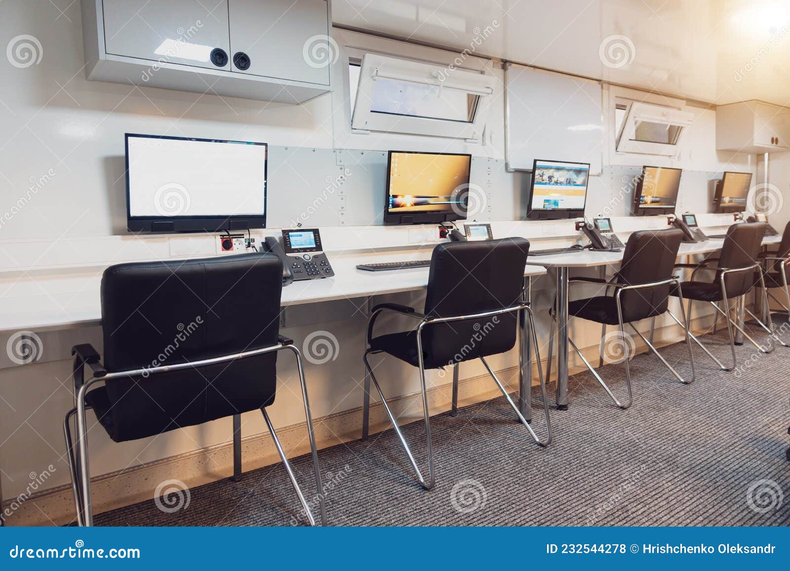 Autonomous Mobile Emergency Control Room. Emergency Control Room ...