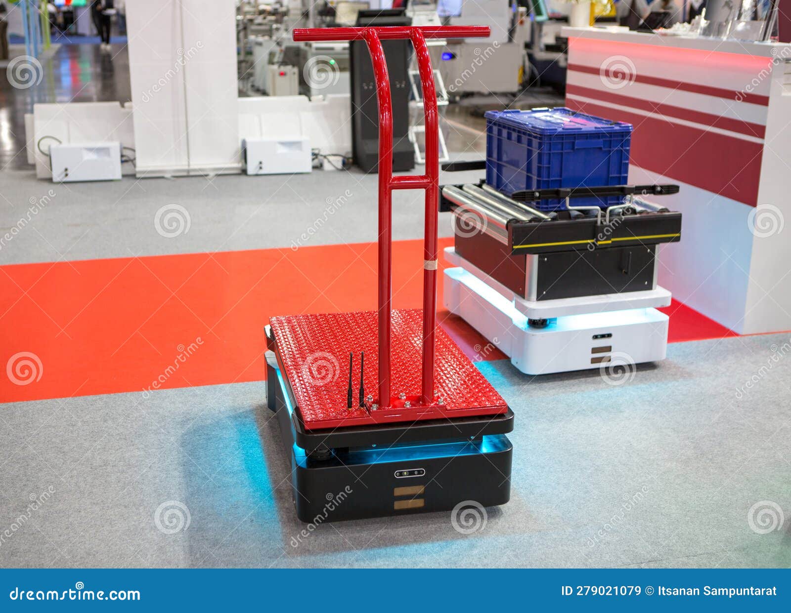 Autonomous Mobile Robot stock image. Image of smart - 279021079