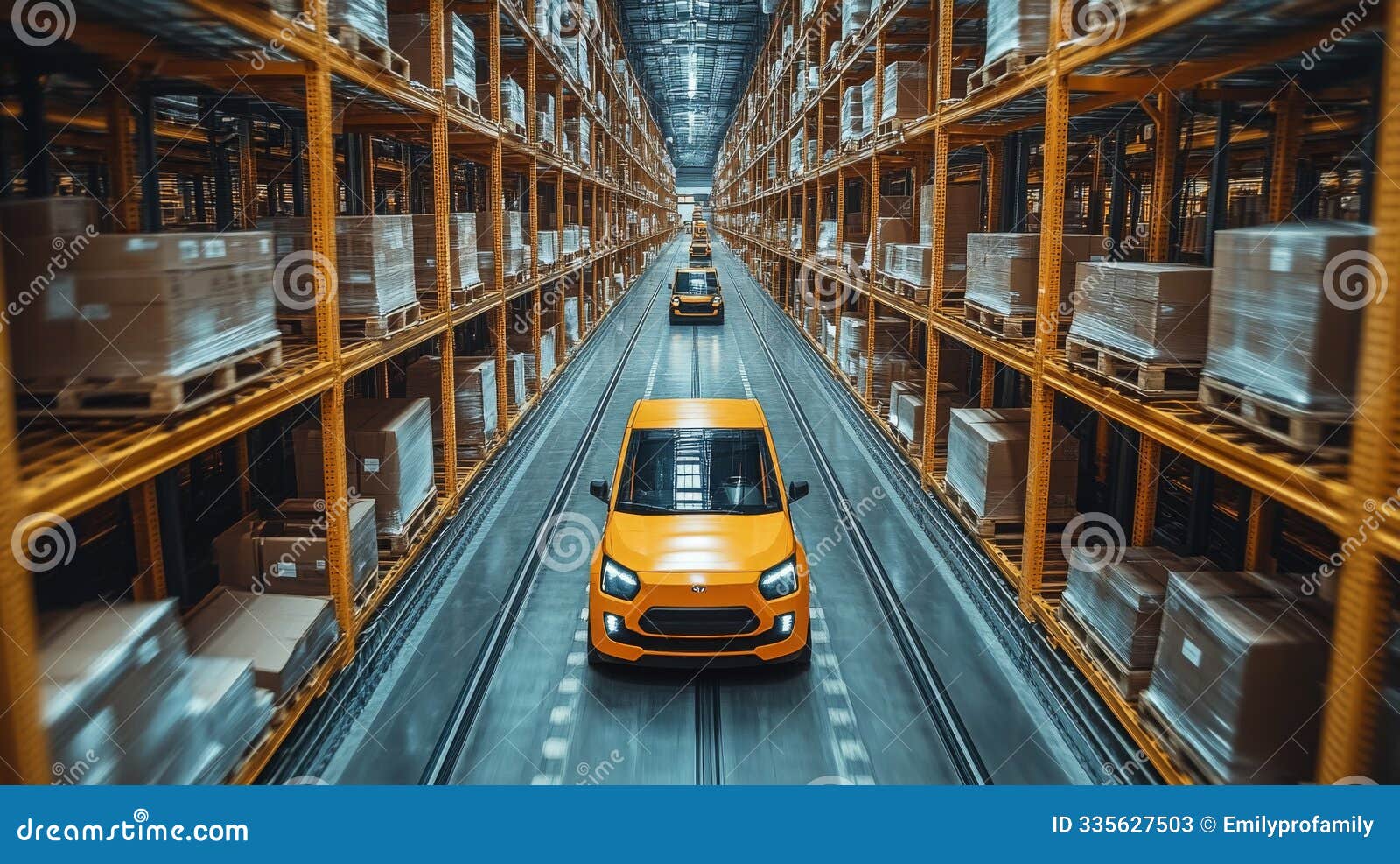 Autonomous Mobile Robots Navigating through a Warehouse Filled with ...