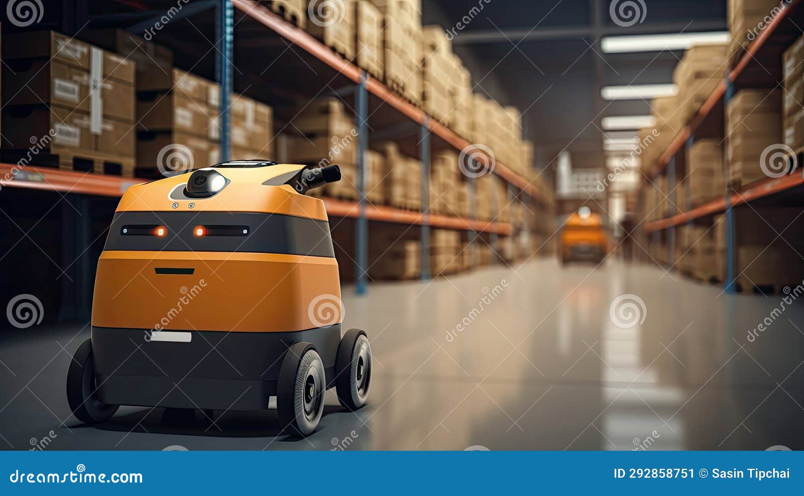 Autonomous Robot Delivery in Warehouses with Wireless Connection, Smart ...